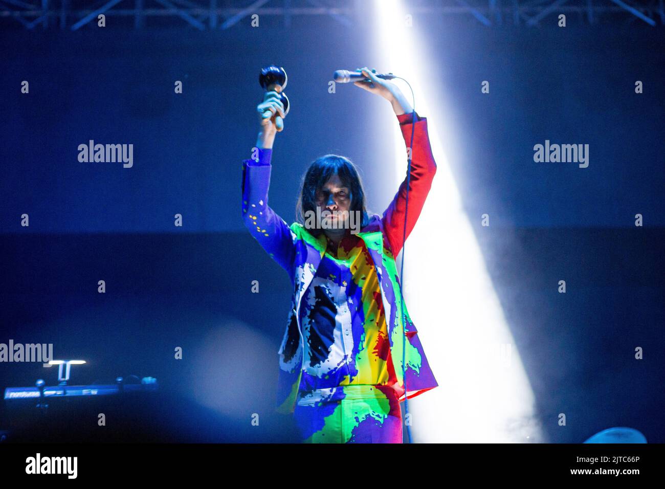 Primal scream performs the unic show in Italy in Turin, during the ...