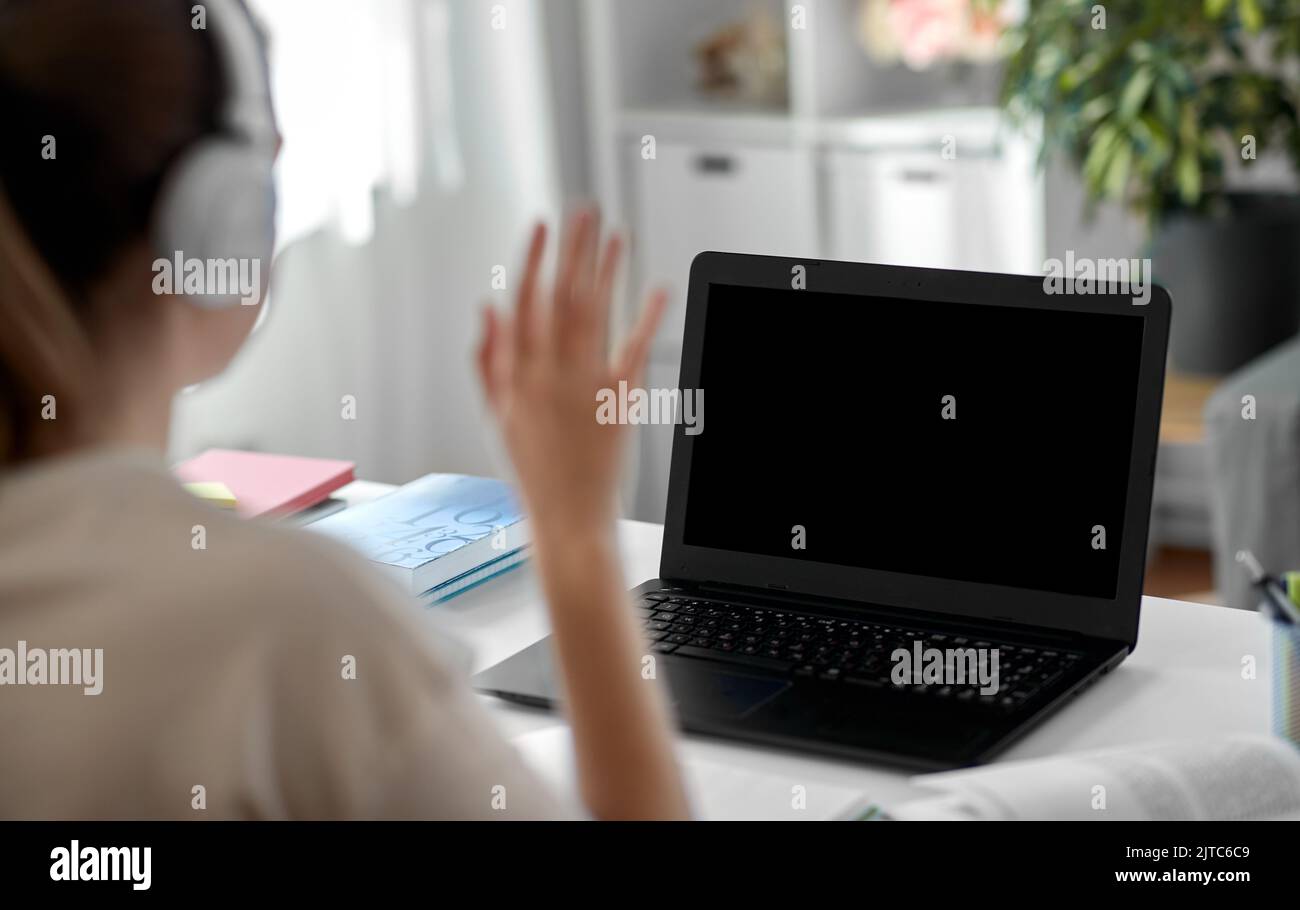 Student greeting remote school hi-res stock photography and images - Alamy