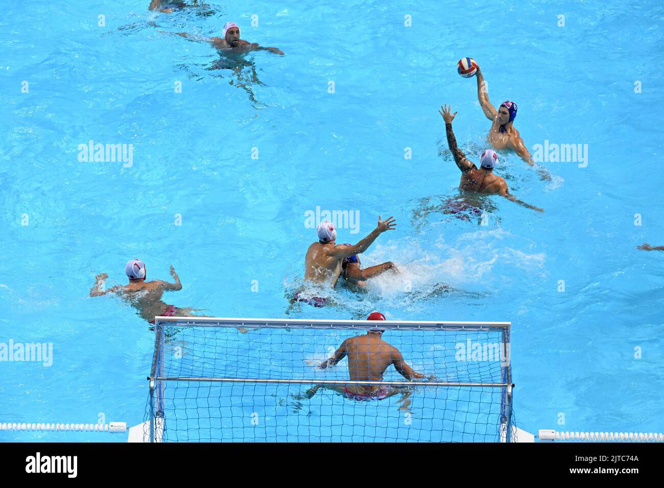 SPLIT, CROATIA - AUGUST 29: General view of Spaladium arena during the ...