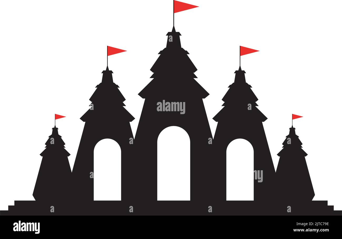 The hindu palace Stock Vector Images - Alamy