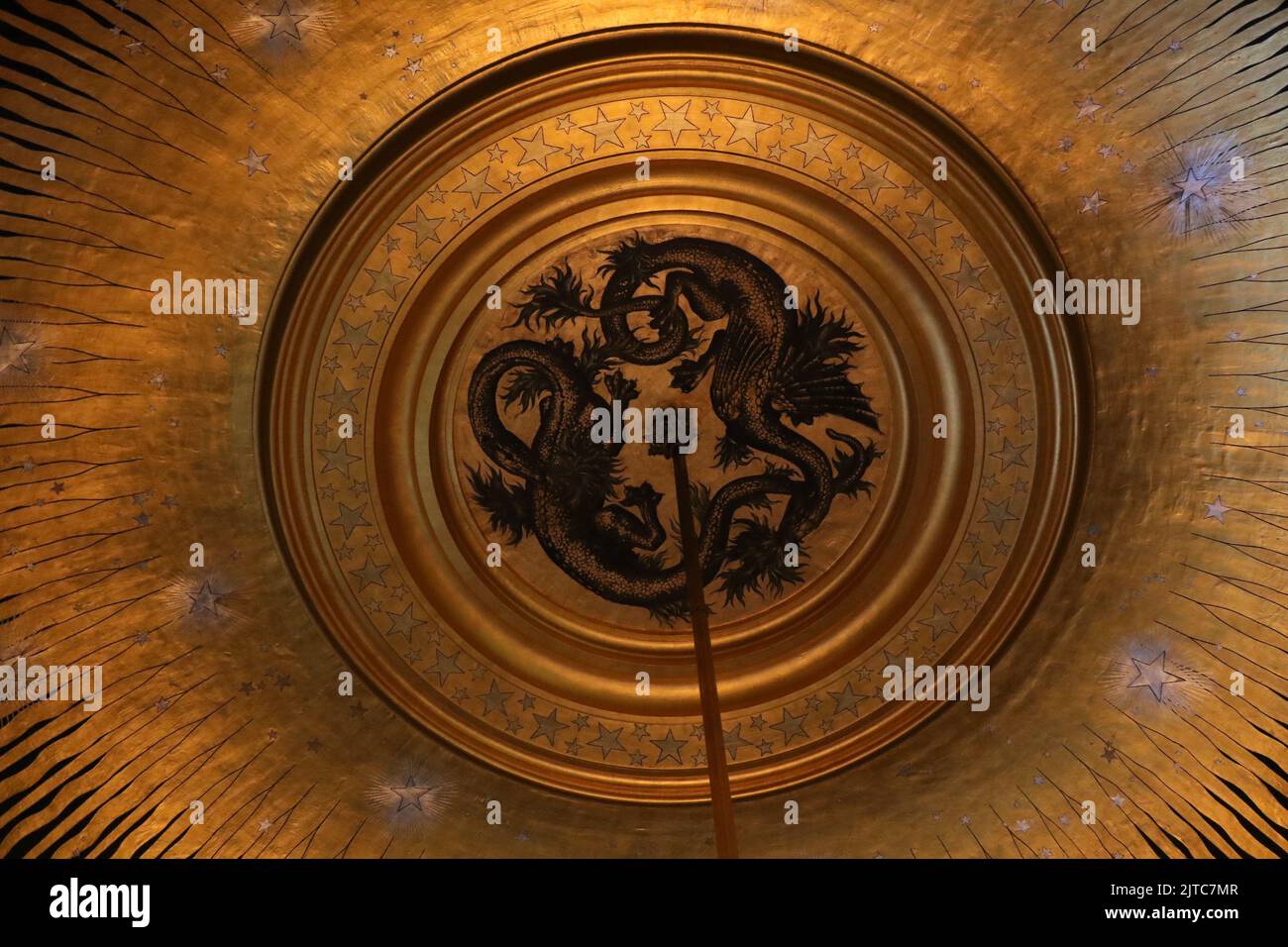 Detail of the Palais Garnier, the National Opera of Paris Stock Photo ...