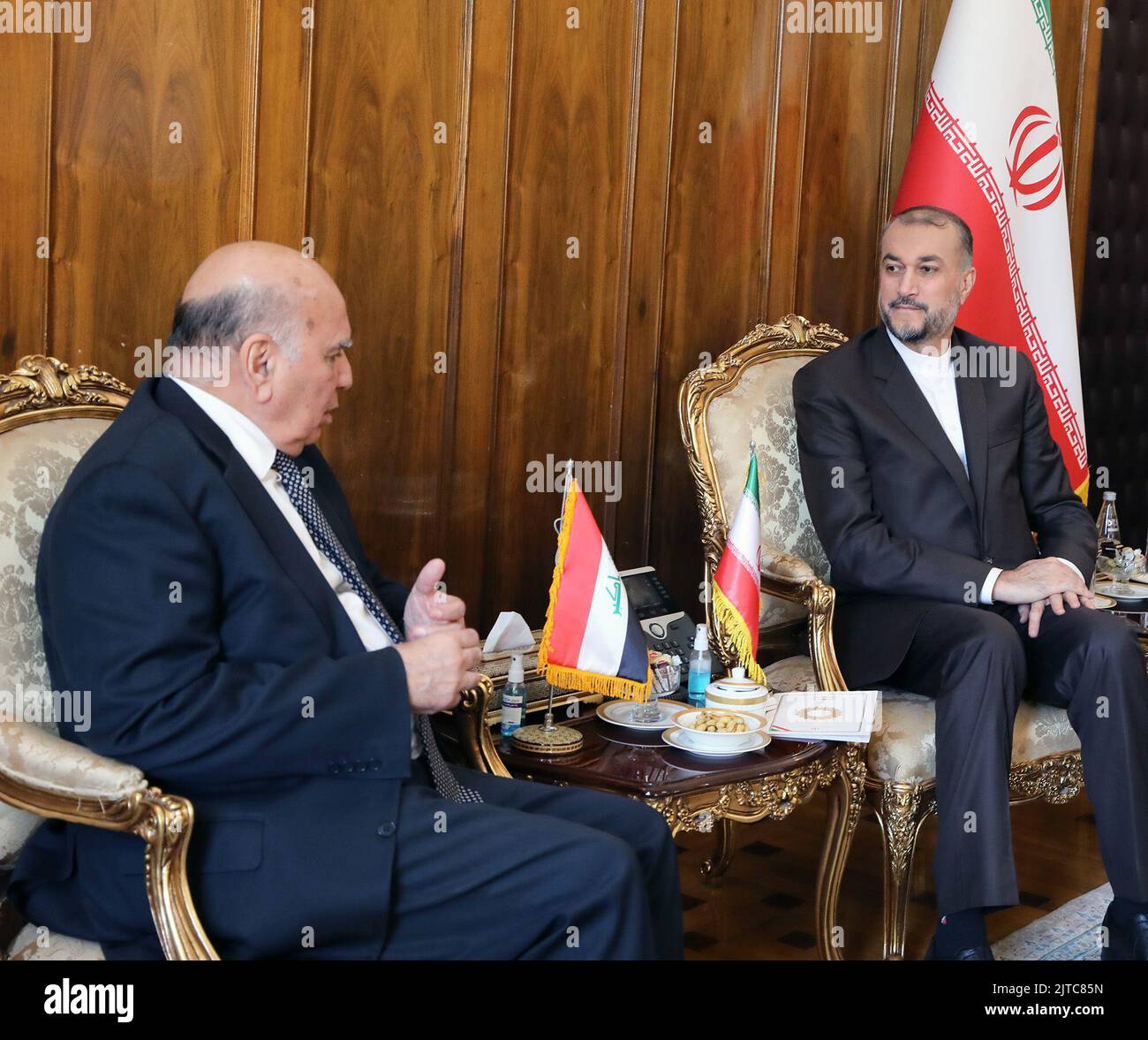 Tehran, Tehran, Iran. 29th Aug, 2022. A handout photo made available by ...