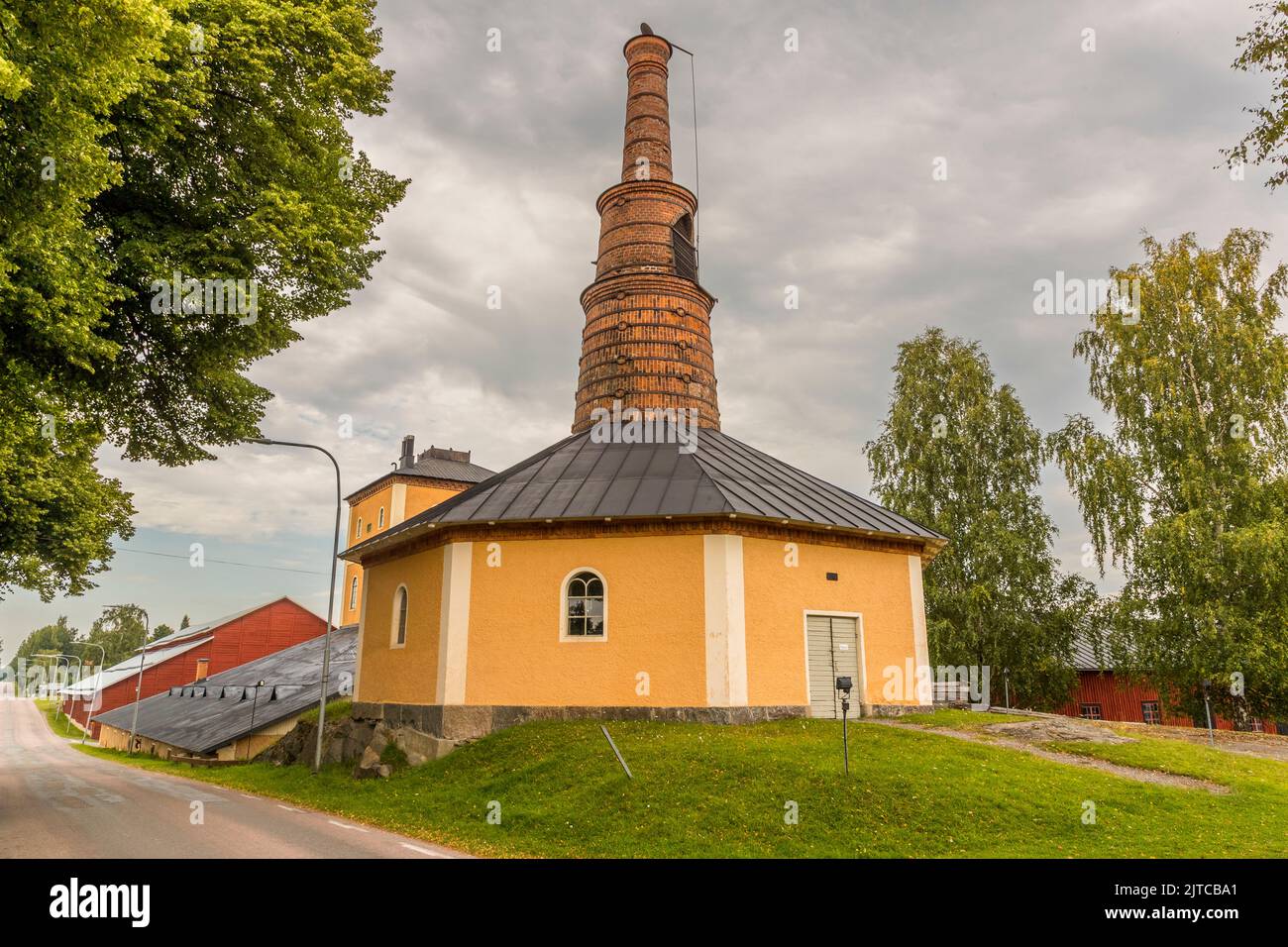 The old factory in Breven Bruk is now a museum, Örebro kommun, Sweden ...