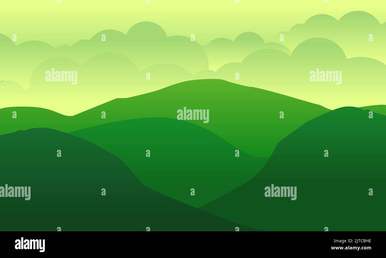 Shade mountain Stock Vector Images - Alamy