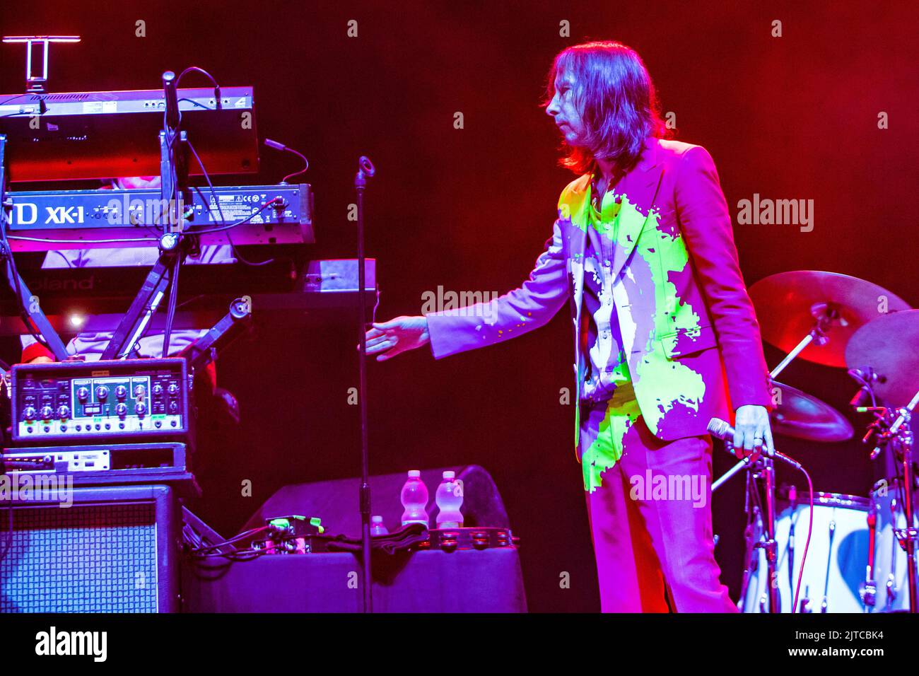 Turin Italy. 28 August 2022. The Scottish band PRIMAL SCREAM performs ...