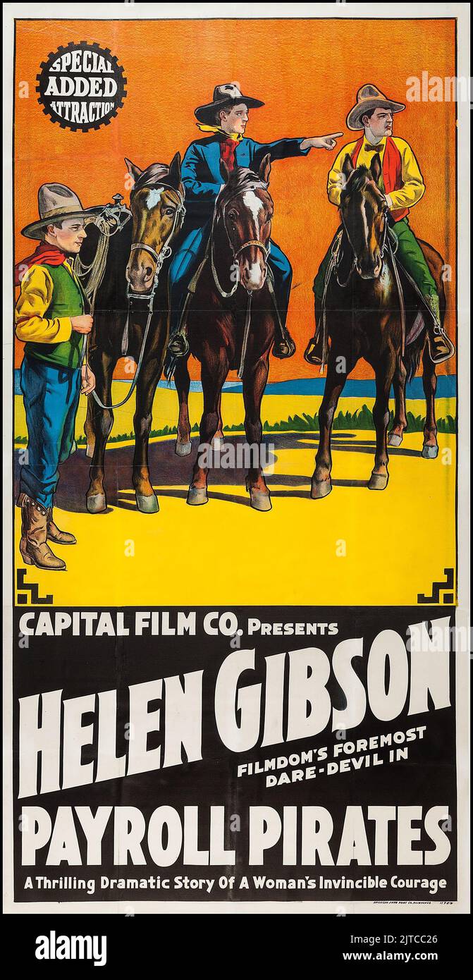 1910s cowboy hi-res stock photography and images - Alamy