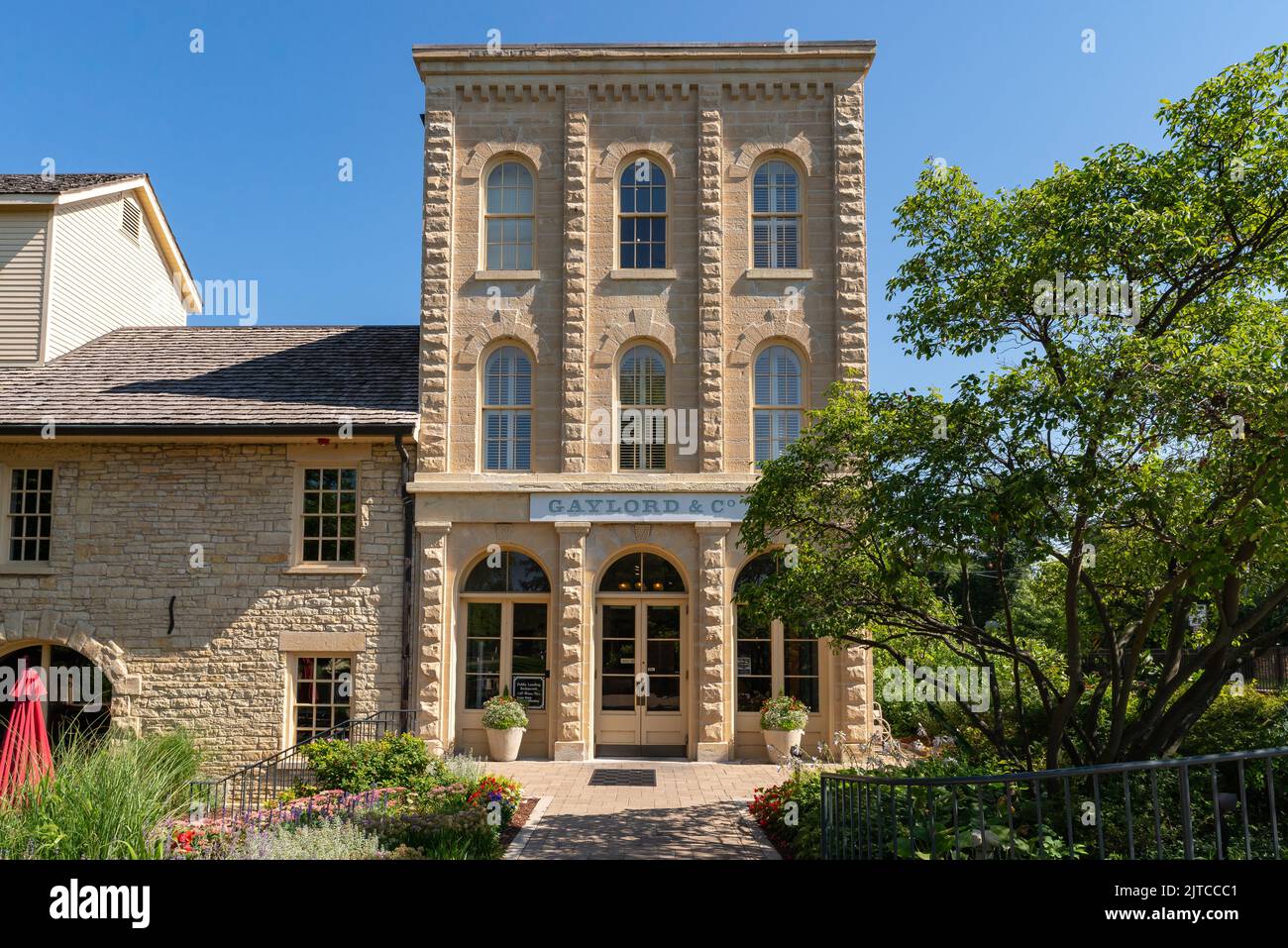 Lockport, Illinois - United States - August 23rd, 2022: Exterior of the ...