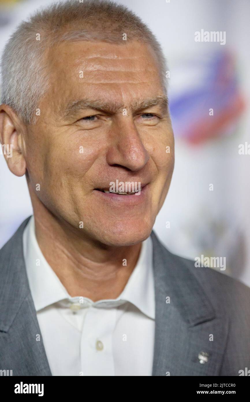 Moscow, Russia. 29th of August, 2022. Russia's Minister of Sport Oleg ...