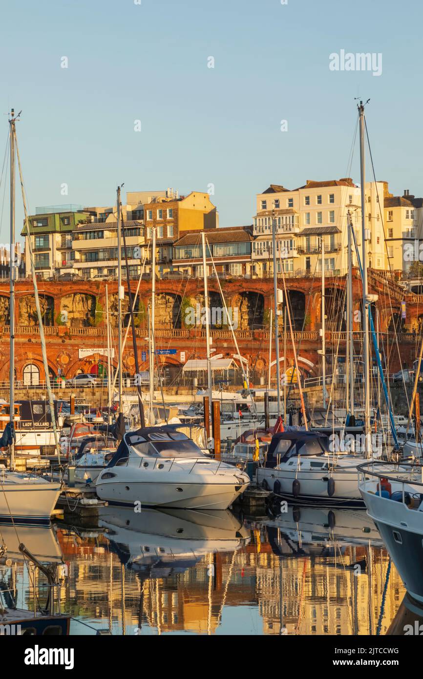 Ramsgate yacht marina and town skyline hi-res stock photography and ...