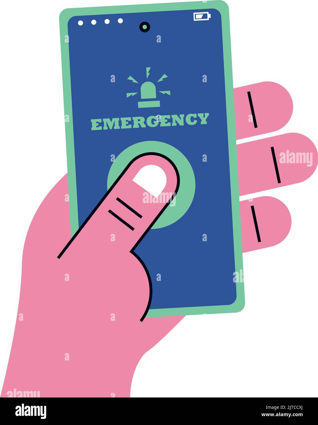 Aid calling Stock Vector Images - Alamy