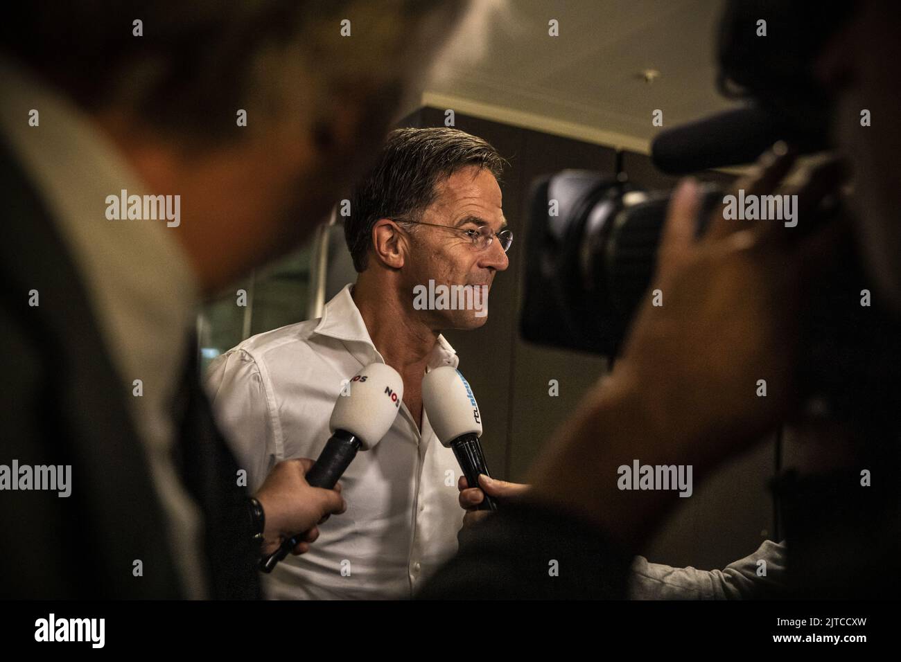 2022-08-29 23:24:46 THE HAGUE - VVD Prime Minister Mark Rutte is ...