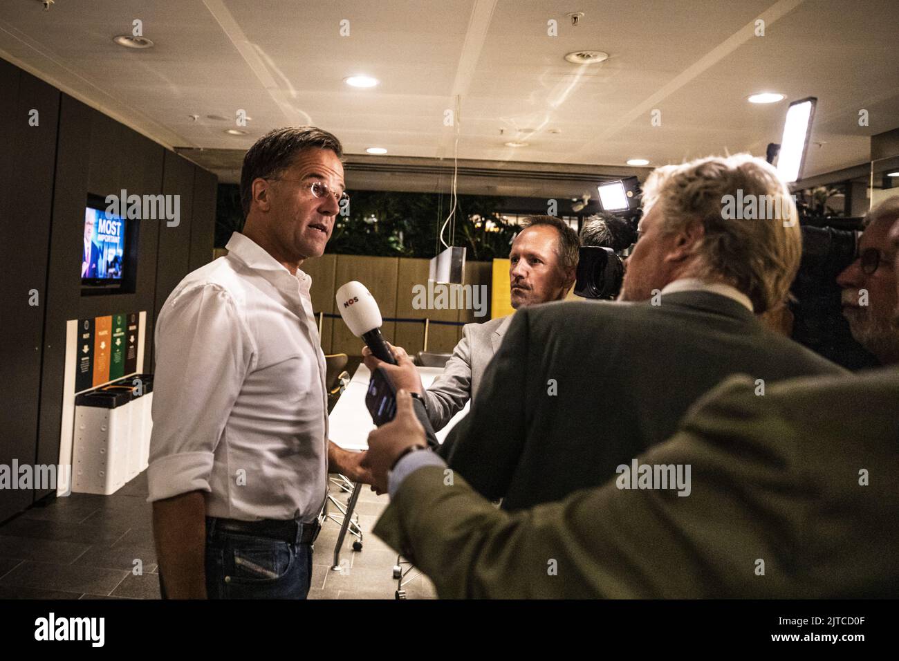 2022-08-29 23:24:55 THE HAGUE - VVD Prime Minister Mark Rutte is ...