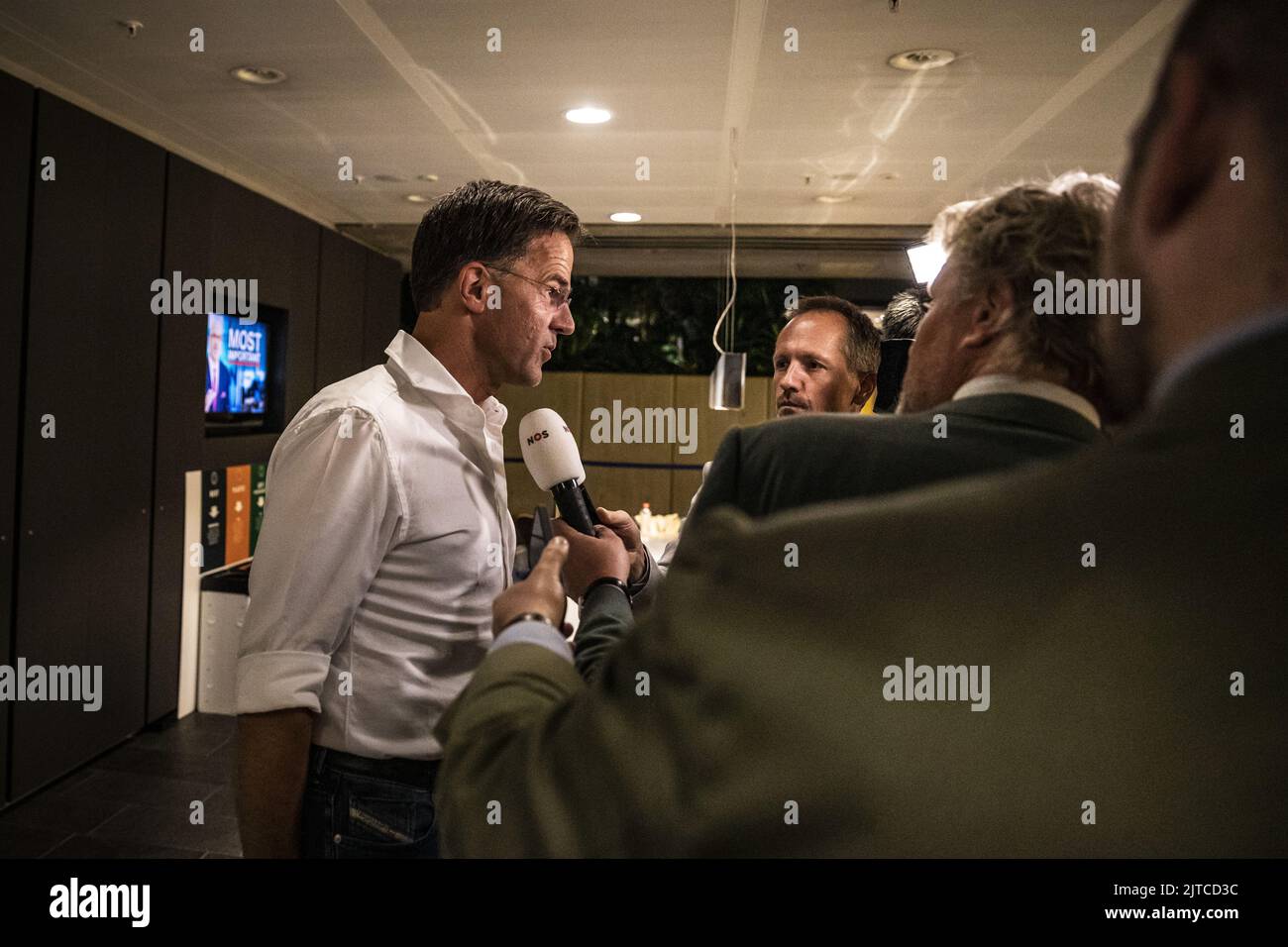 2022-08-29 23:24:56 THE HAGUE - VVD Prime Minister Mark Rutte is ...