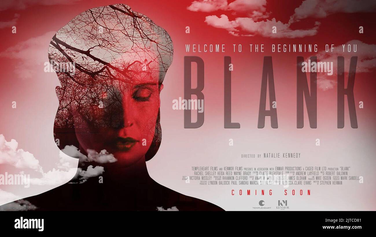 BLANK, poster, Heida Reed, 2022. © Brainstorm Media /Courtesy Everett ...