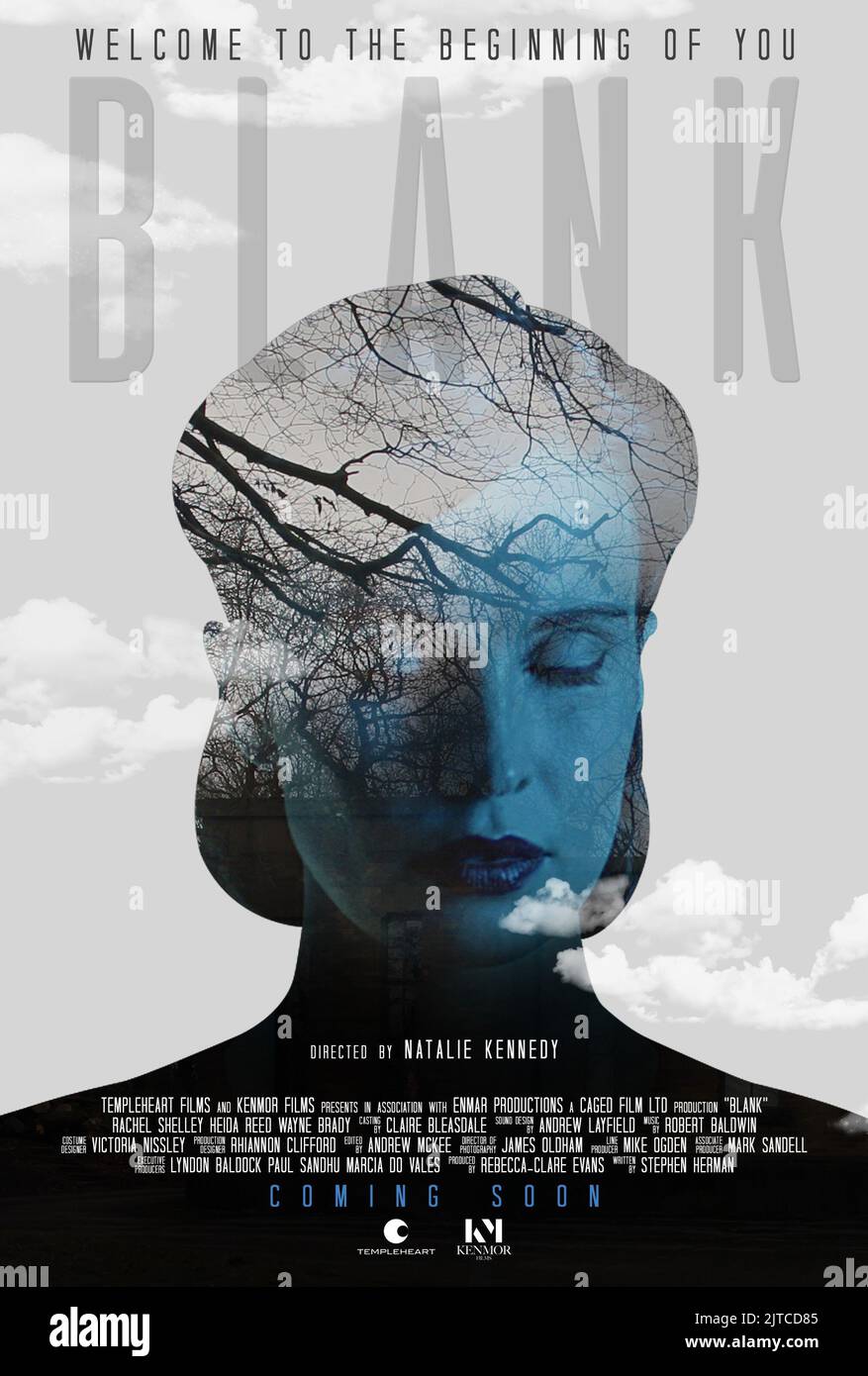 BLANK, poster, Heida Reed, 2022. © Brainstorm Media /Courtesy Everett ...