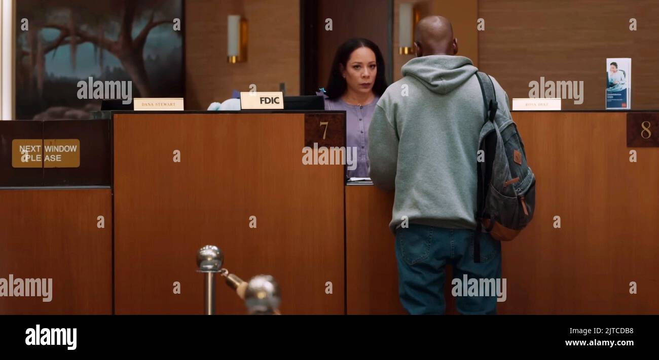 BREAKING, (aka 892), from left: Selenis Leyva, John Boyega, 2022. © Bleecker Street Media ...