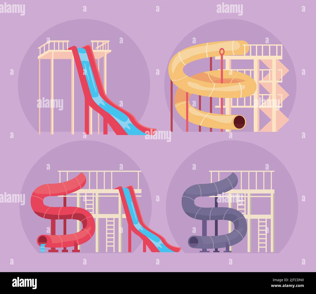 Four slides Stock Vector Images - Alamy