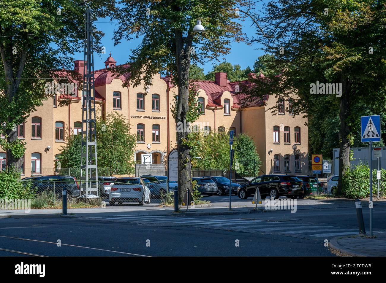 Gustaf Adolf school in Norrköping, Sweden. The school dates back to ...