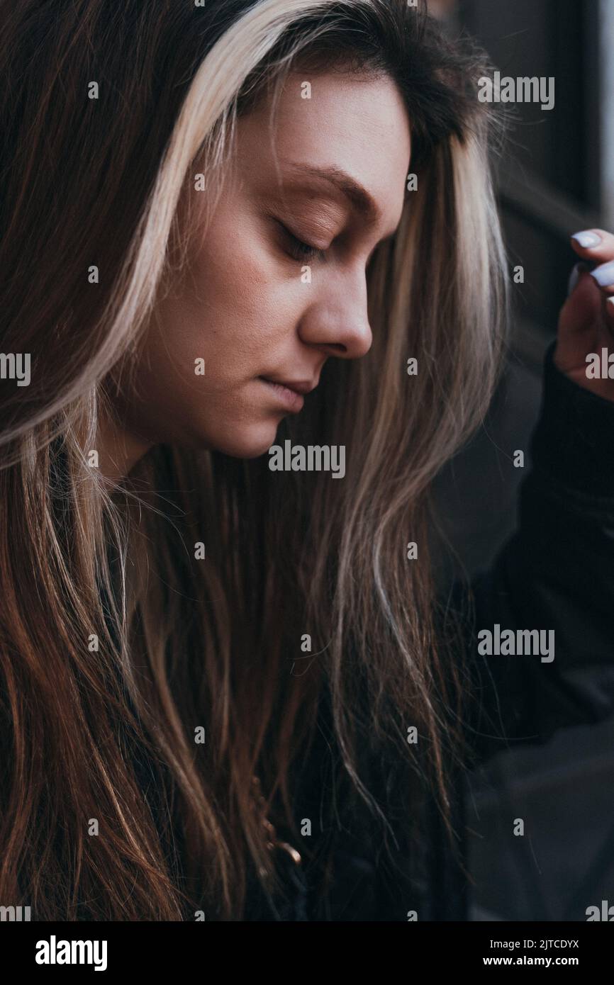 Lowered hands hi-res stock photography and images - Alamy