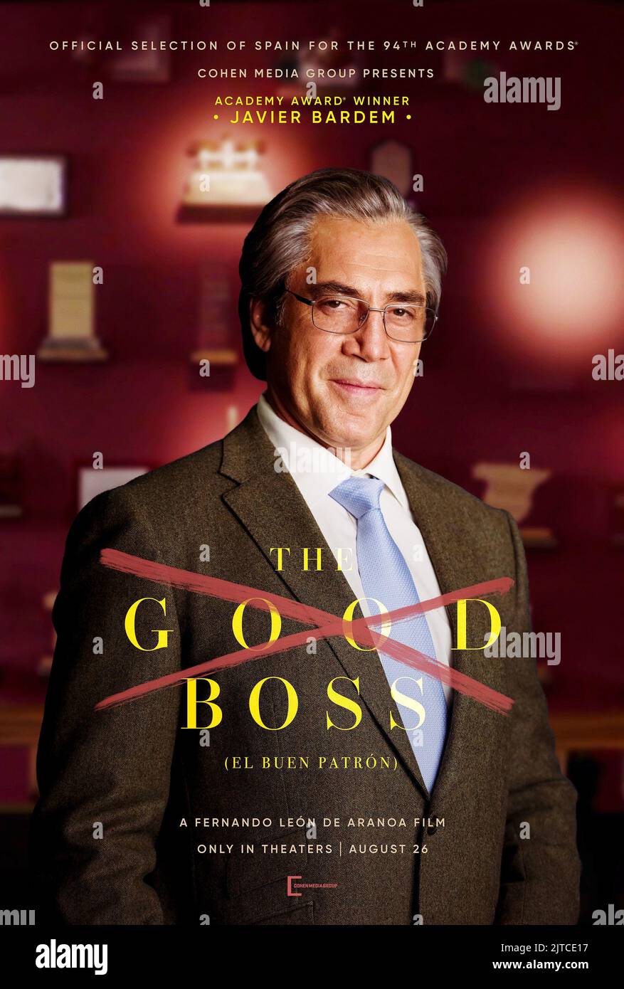 THE GOOD BOSS, (aka EL BUEN PATRON), US poster, Javier Bardem, 2021 ...