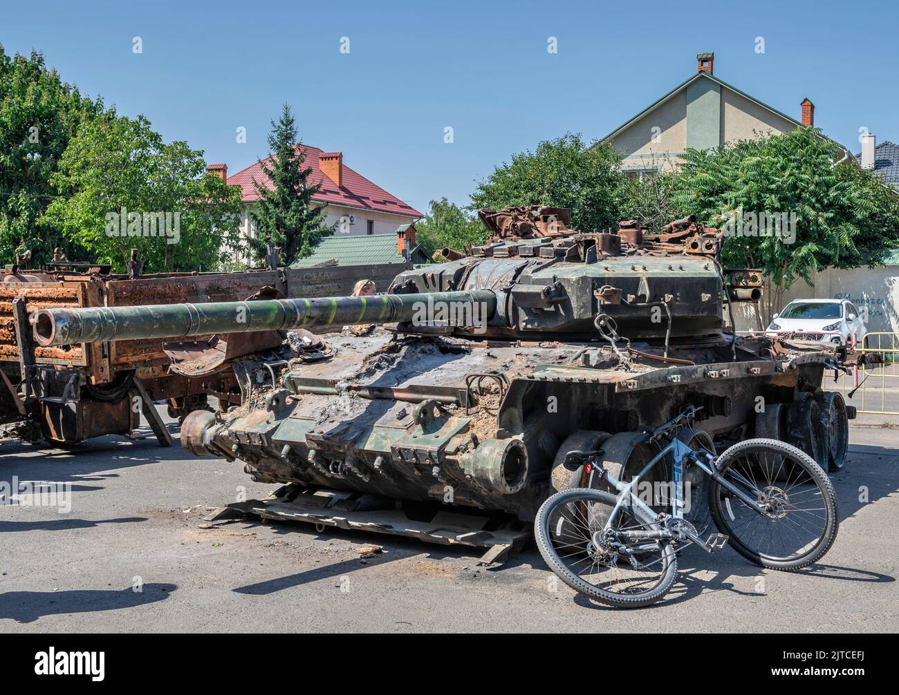 Destroyed military equipment of Russia Stock Photo - Alamy