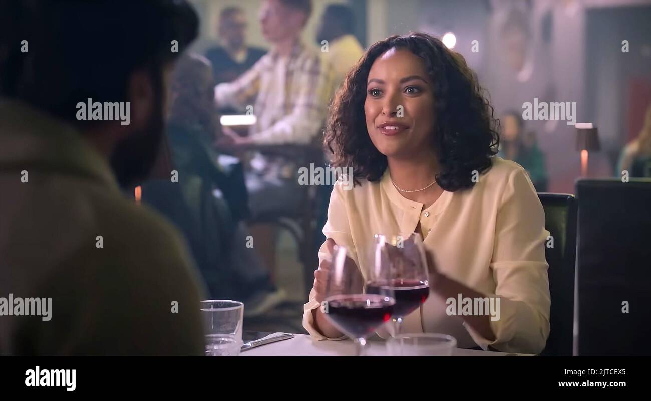 LOVE IN THE VILLA, from left: Raymond Ablack, Kat Graham, 2022 ...