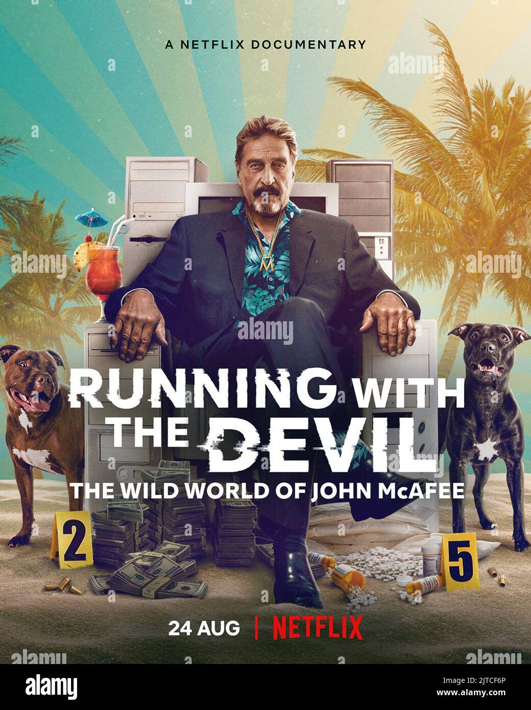 RUNNING WITH THE DEVIL: THE WILD WORLD OF JOHN MCAFEE, poster, John ...