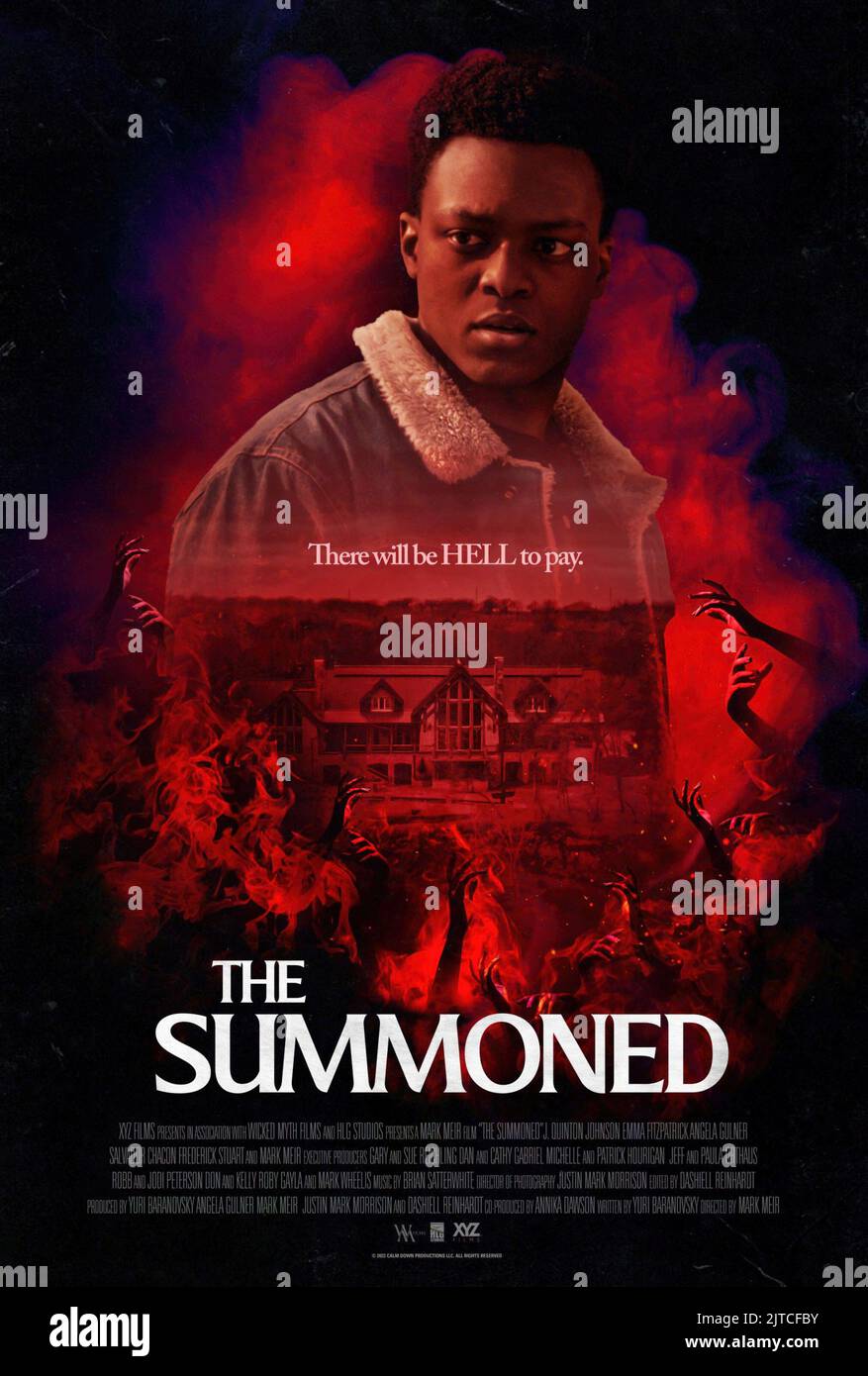 THE SUMMONED, poster, J. Quinton Johnson, 2022. © XYZ Films /Courtesy ...