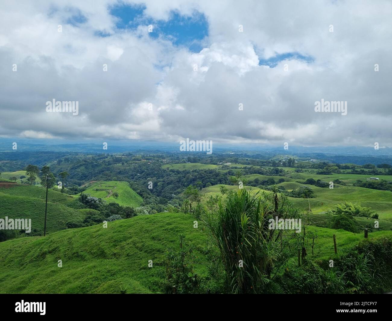 Amazing landscapes of Filandia Colombia Views of Colombia Stock Photo ...