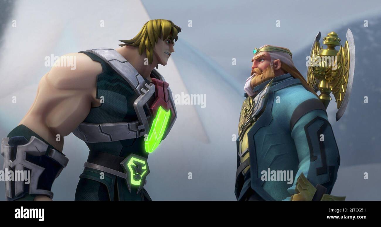 HE-MAN AND THE MASTERS OF THE UNIVERSE, from left: He-Man (voice: Yuri ...