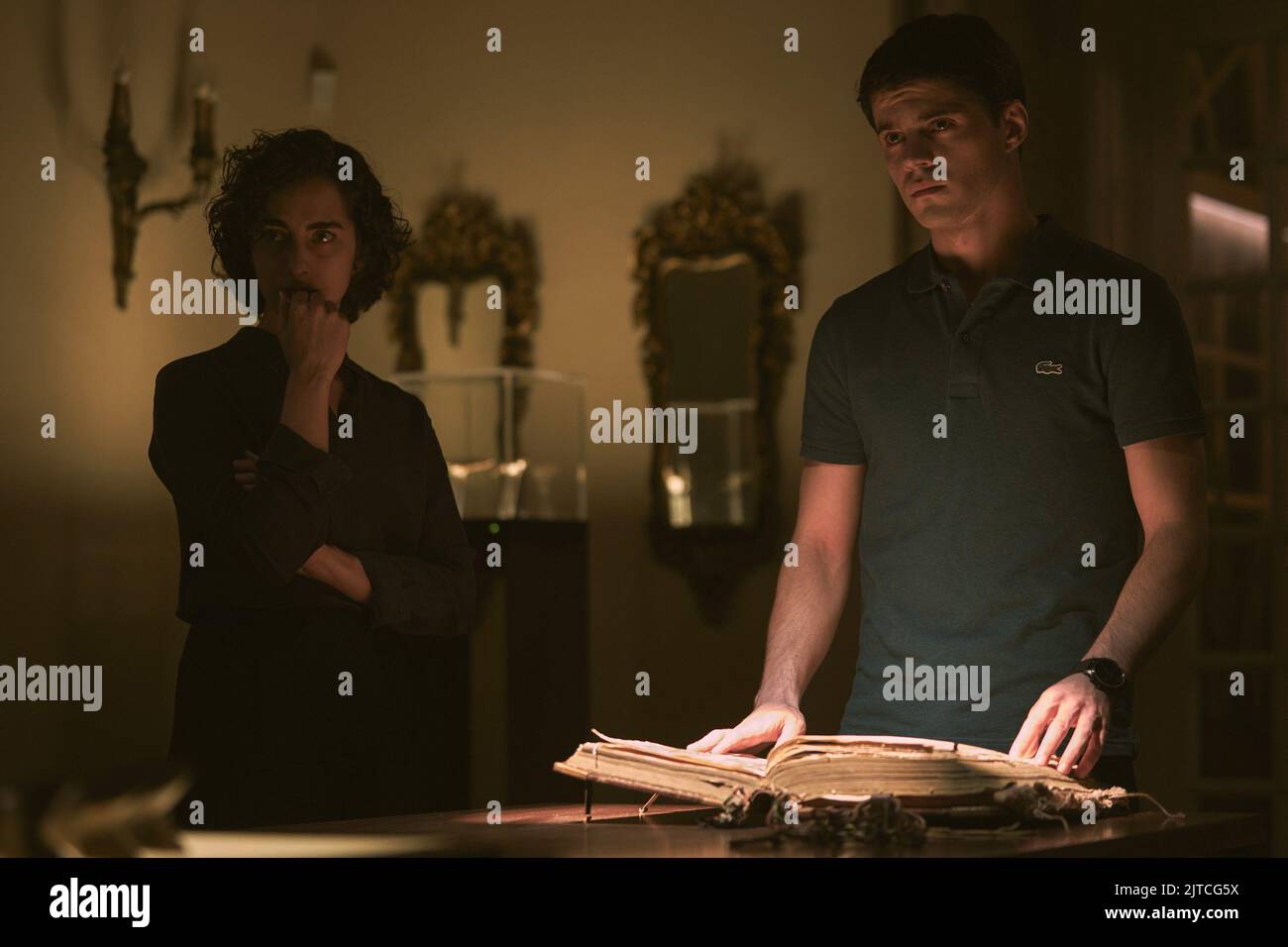 THE GIRL IN THE MIRROR, (aka ALMA), from left: Maria Caballero, Javier ...