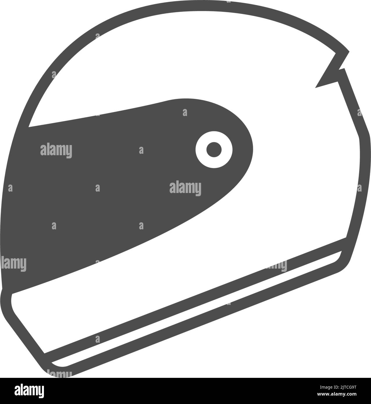 Motorcycle helmet icon design illustration template Stock Vector Image ...