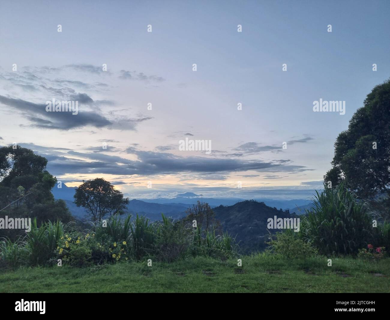 Amazing landscapes of Jardin Colombia Views of Colombia Stock Photo - Alamy