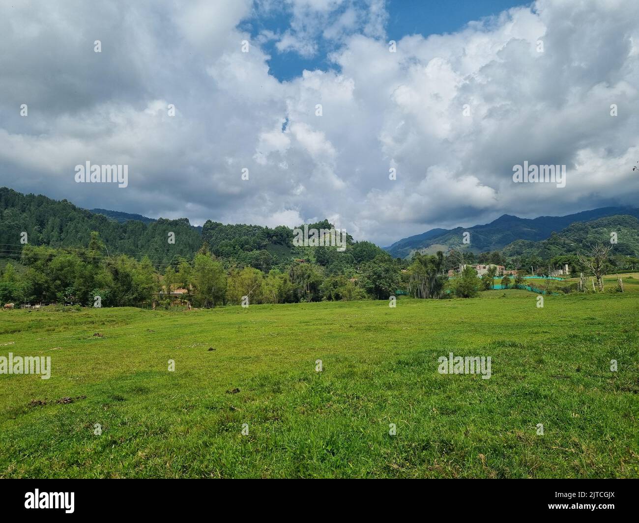 Amazing landscapes of Jardin Colombia Views of Colombia Stock Photo - Alamy