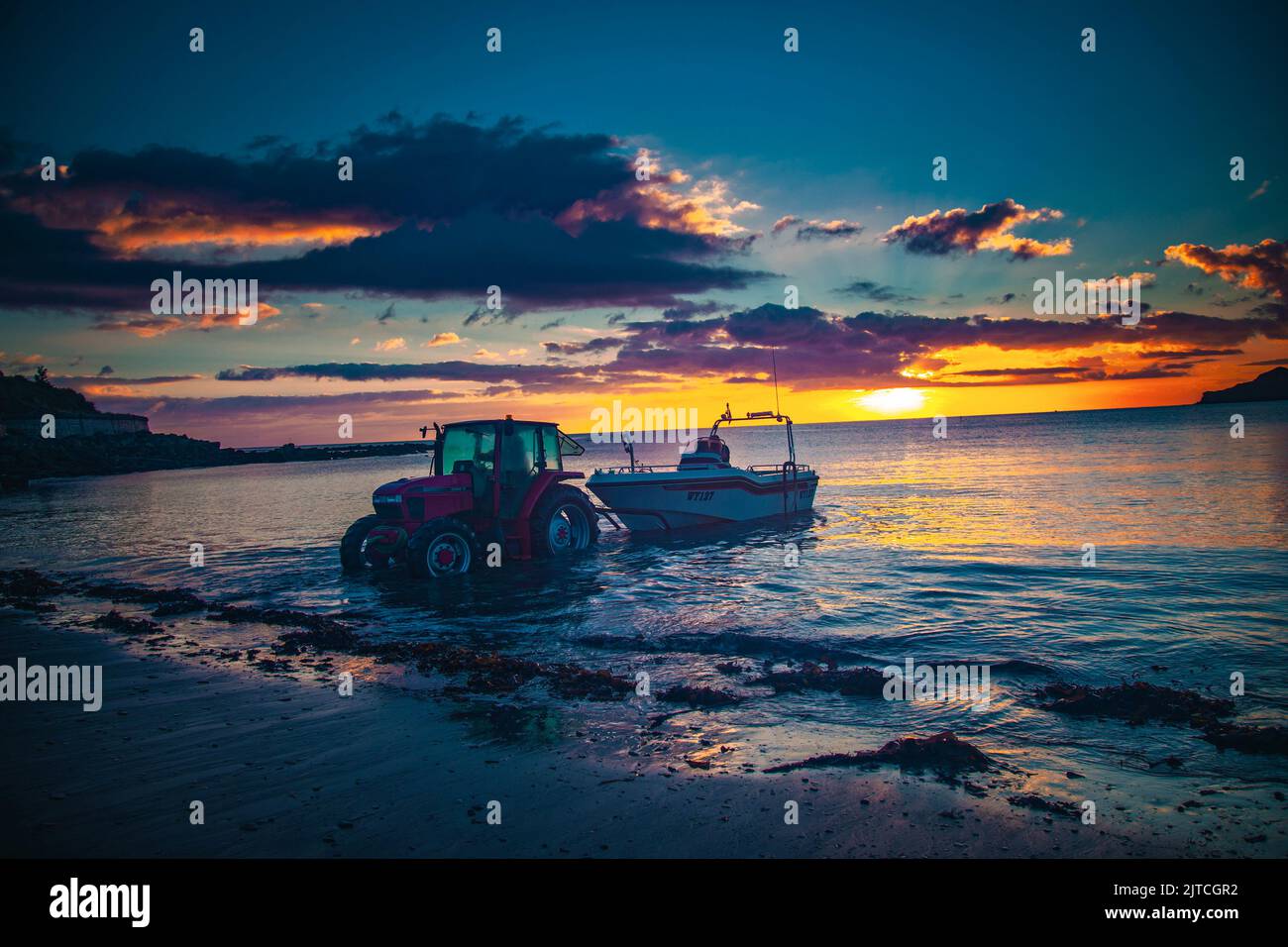 fishermen getting ready to leave Runswick Bay and travel out to sea to ...
