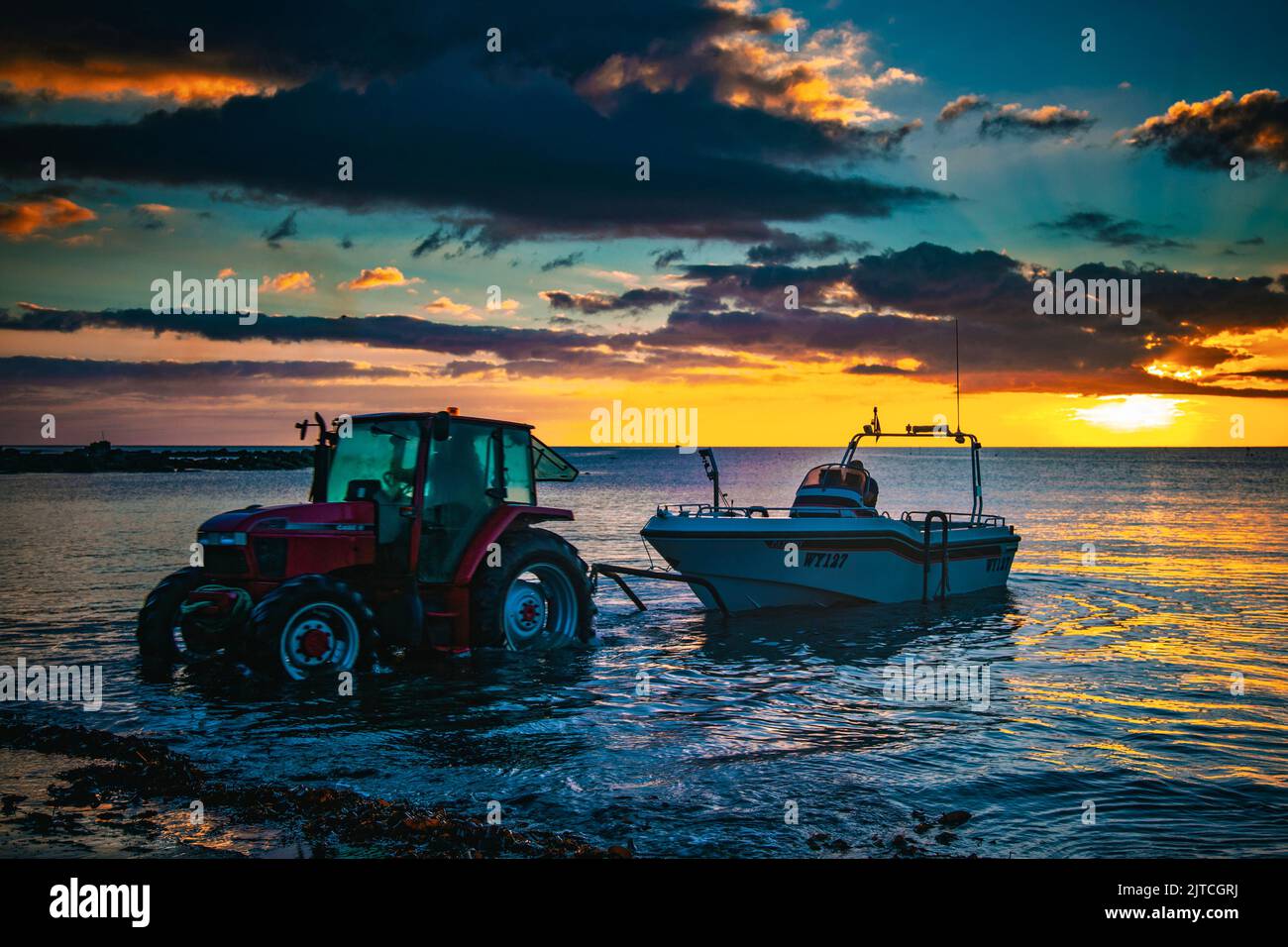 fishermen getting ready to leave Runswick Bay and travel out to sea to ...