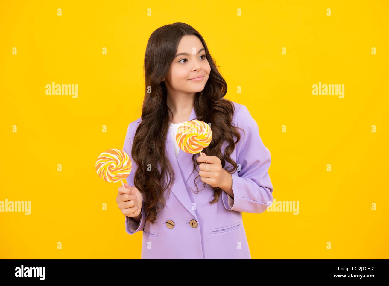 Happy teenager, positive and smiling emotions of teenager girl with ...