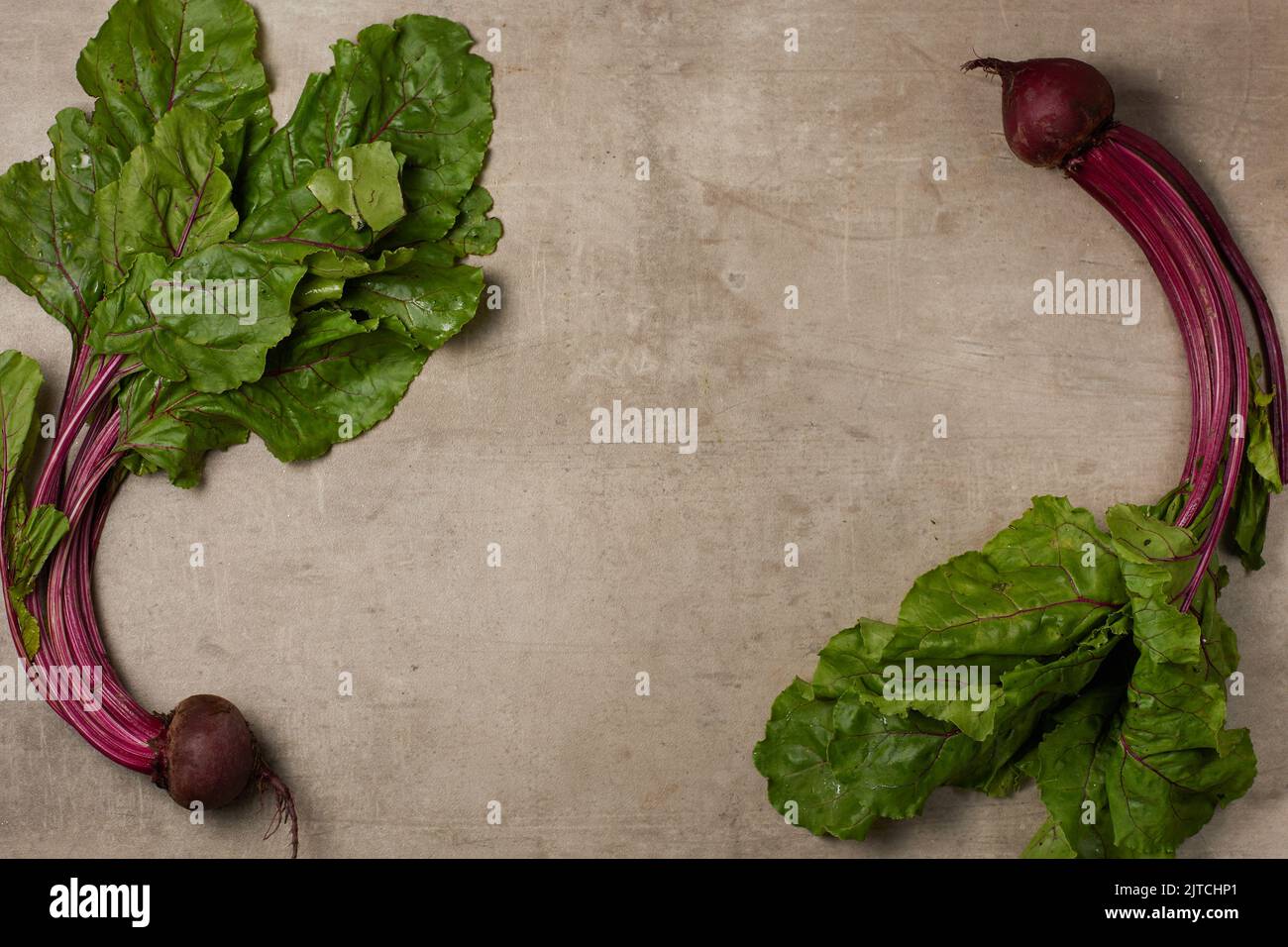 autumn flat lay with beetroot Stock Photo - Alamy