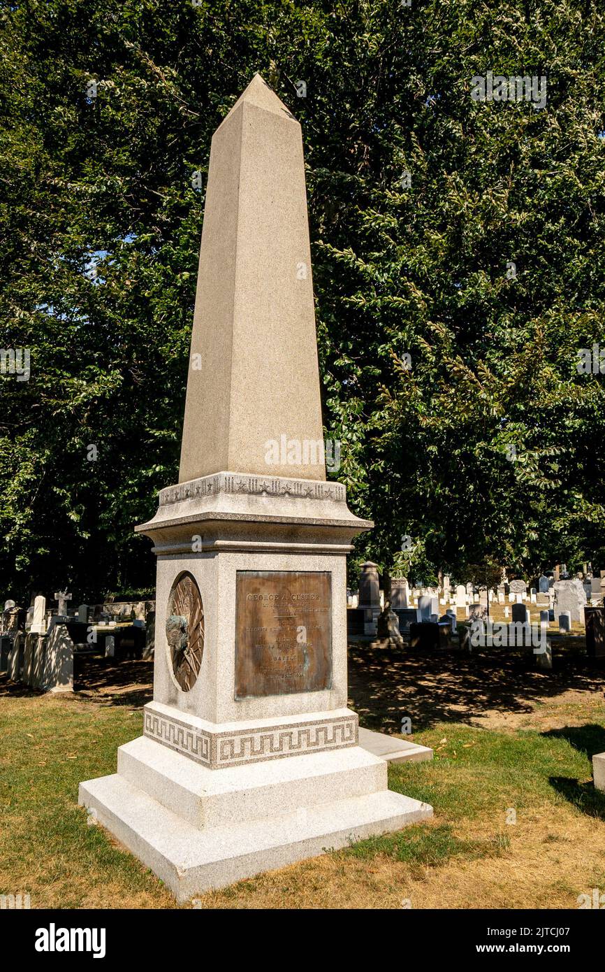 West Point, NY - USA - Aug 26, 2022 Major General George Armstrong ...