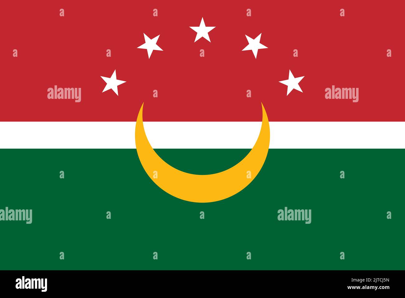 flag of Arab peoples Maghrebis. flag representing ethnic group or ...