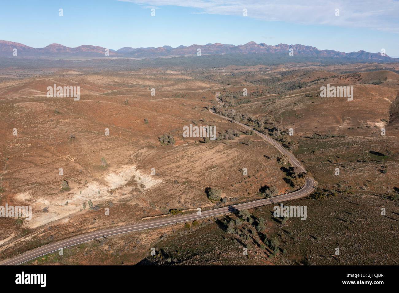 Flinders ranges in South Australia Stock Photo - Alamy