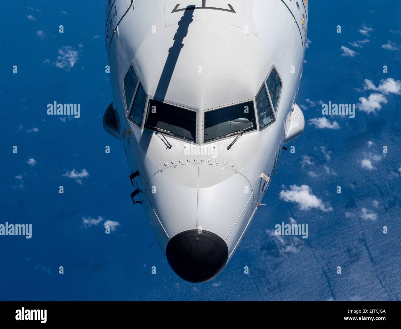 A U.S. Navy P-8 Poseidon, with the Naval Air Station Jacksonville ...