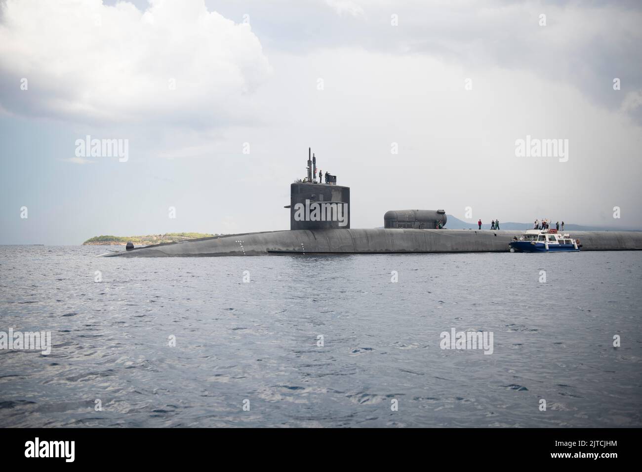 NAVAL SUPPORT ACTIVITY SOUDA BAY, Greece (Aug. 25, 2022) The Ohio-class ...