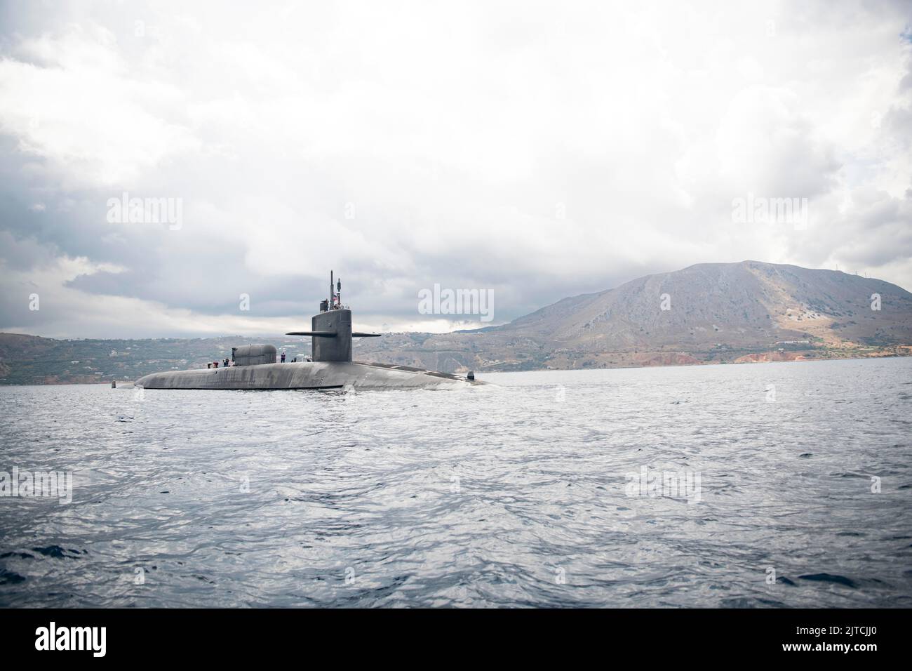NAVAL SUPPORT ACTIVITY SOUDA BAY, Greece (Aug. 25, 2022) The Ohio-class ...