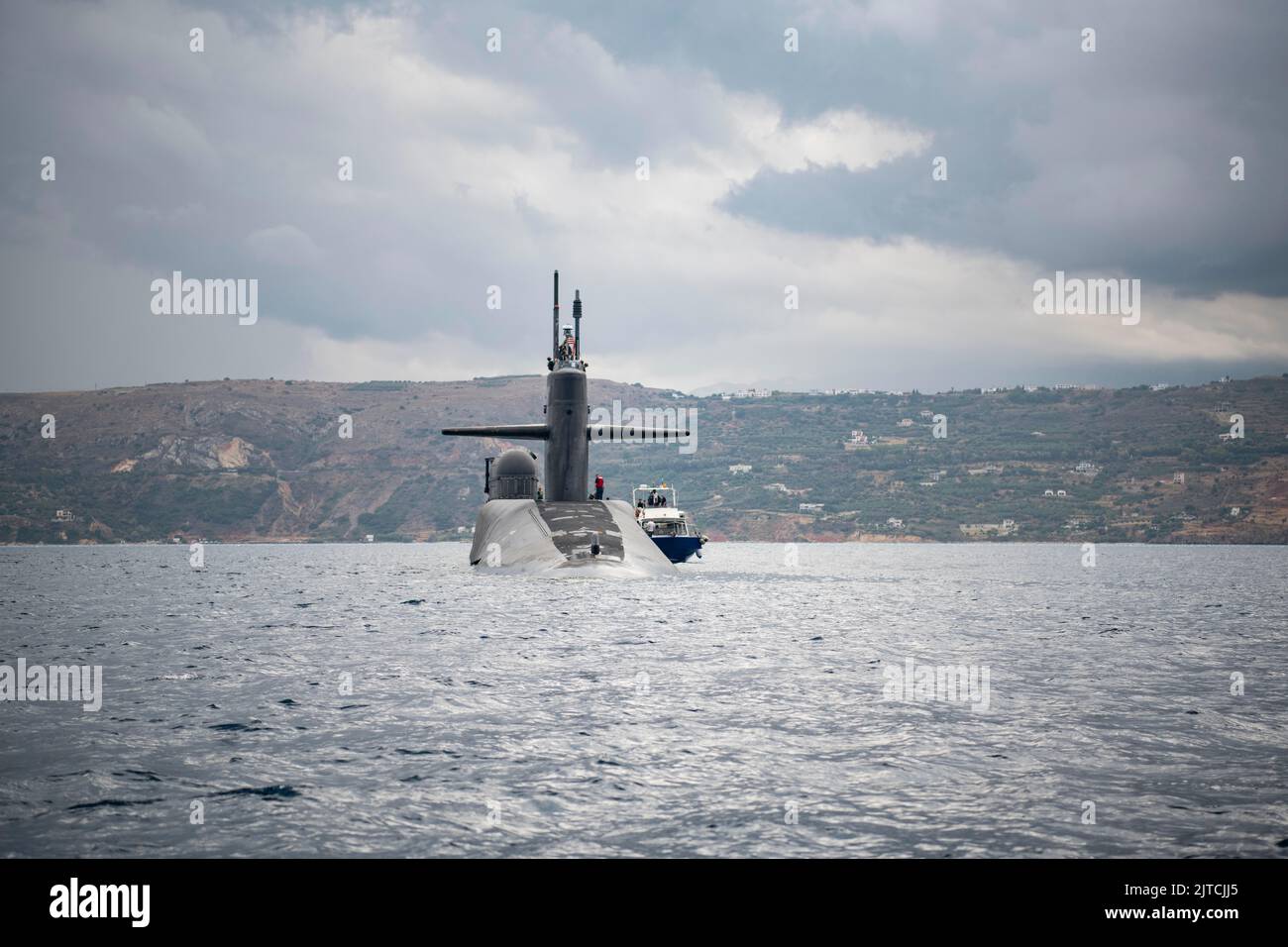 NAVAL SUPPORT ACTIVITY SOUDA BAY, Greece (Aug. 25, 2022) The Ohio-class ...