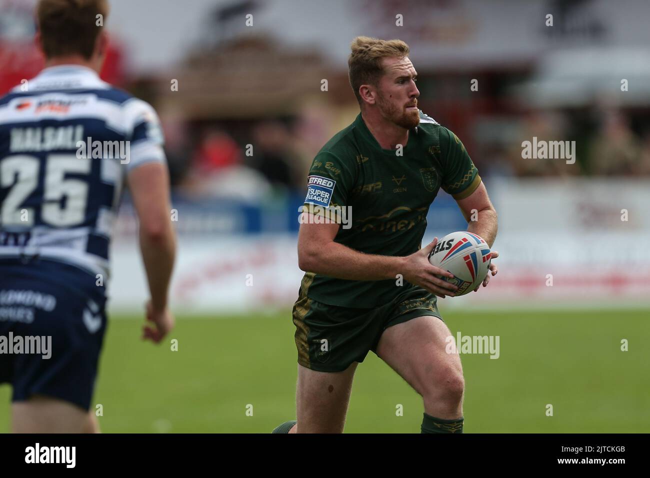 Rowan Milnes #21 of Hull KR in action during the game Stock Photo - Alamy