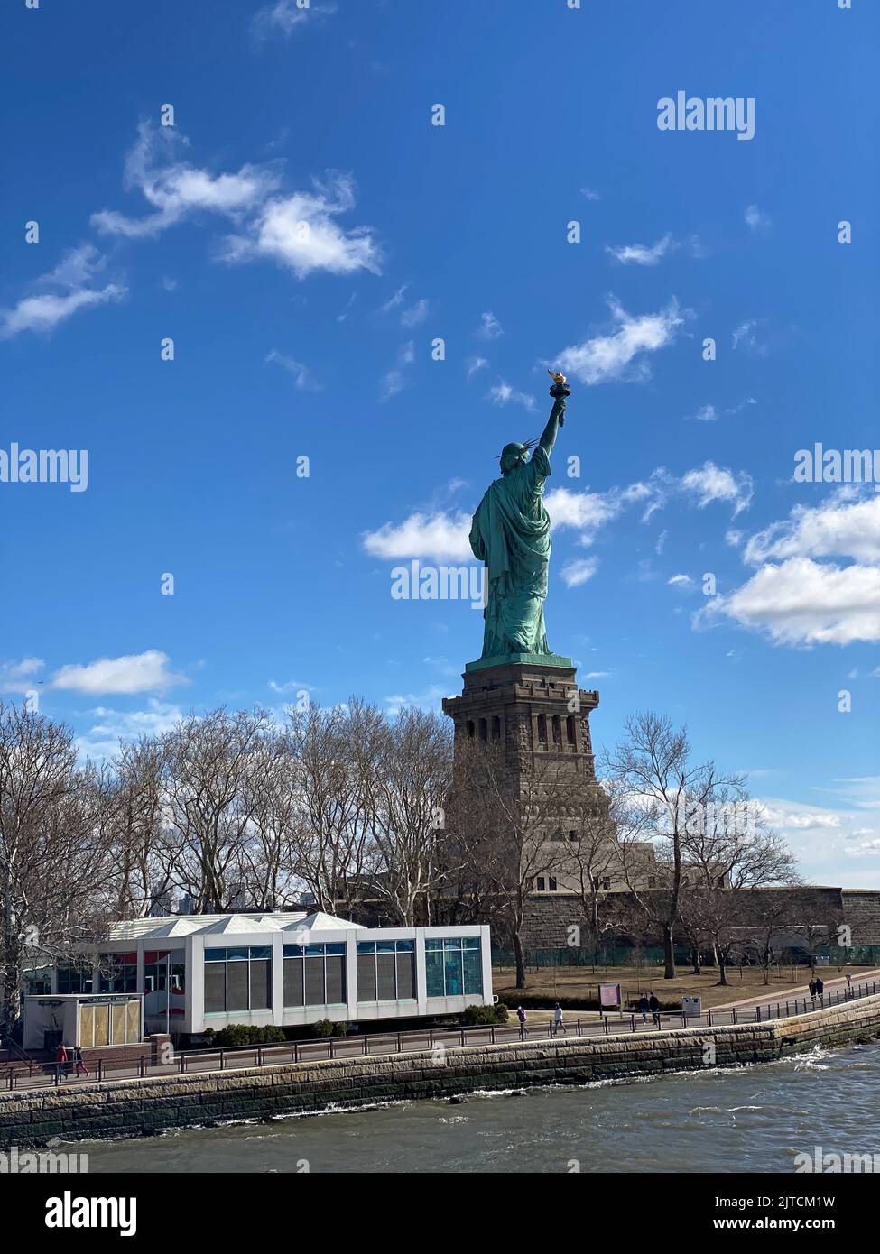 Photo of the Statue of Liberty on Liberty Island part of the Statue of ...