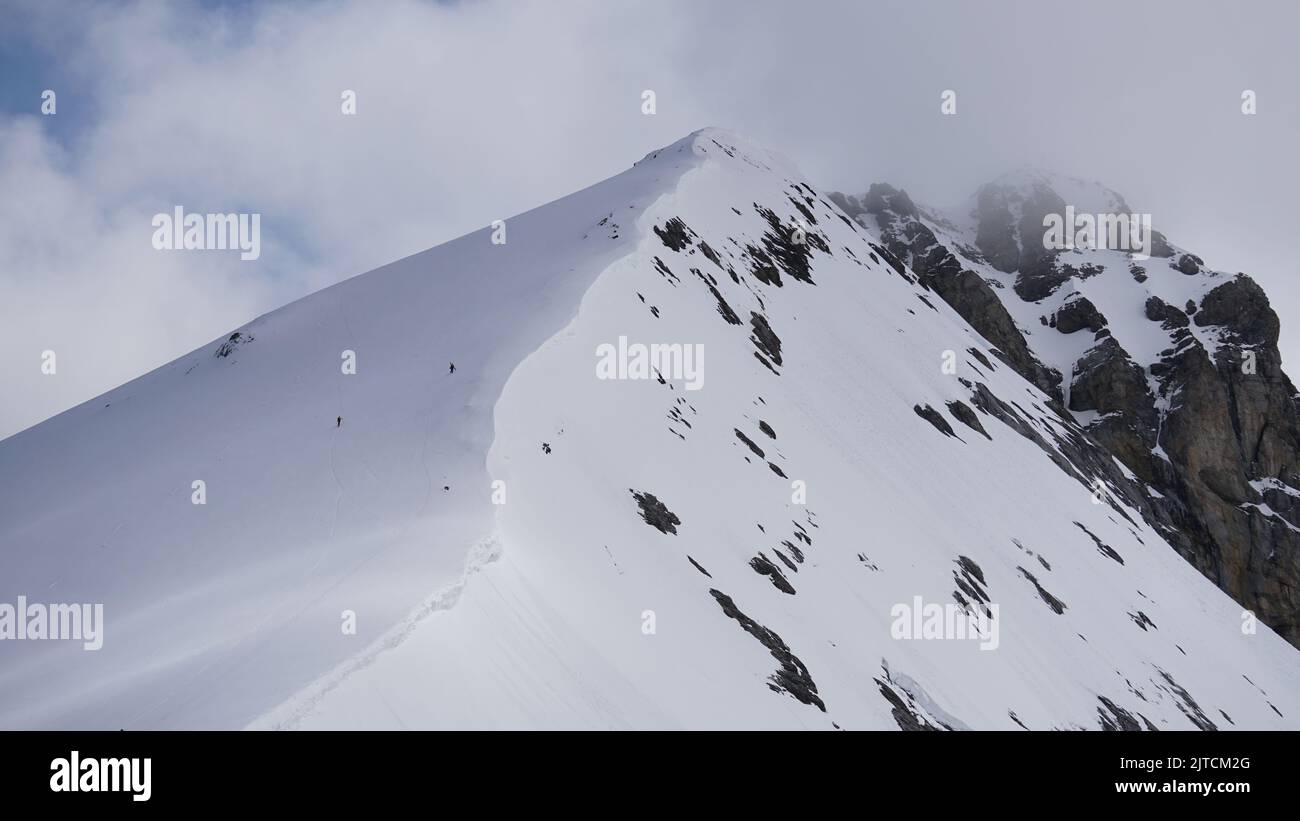 Swiss Alps Mt. Titlis Engelberg in the Spring Beautiful Mountains Stock ...