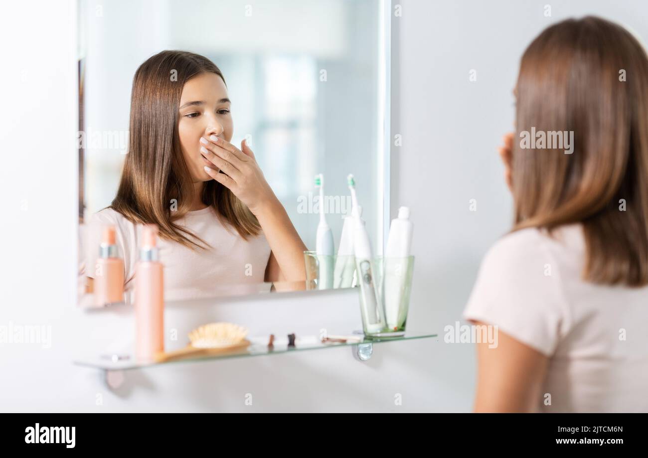 Teenage morning routine hi-res stock photography and images - Alamy