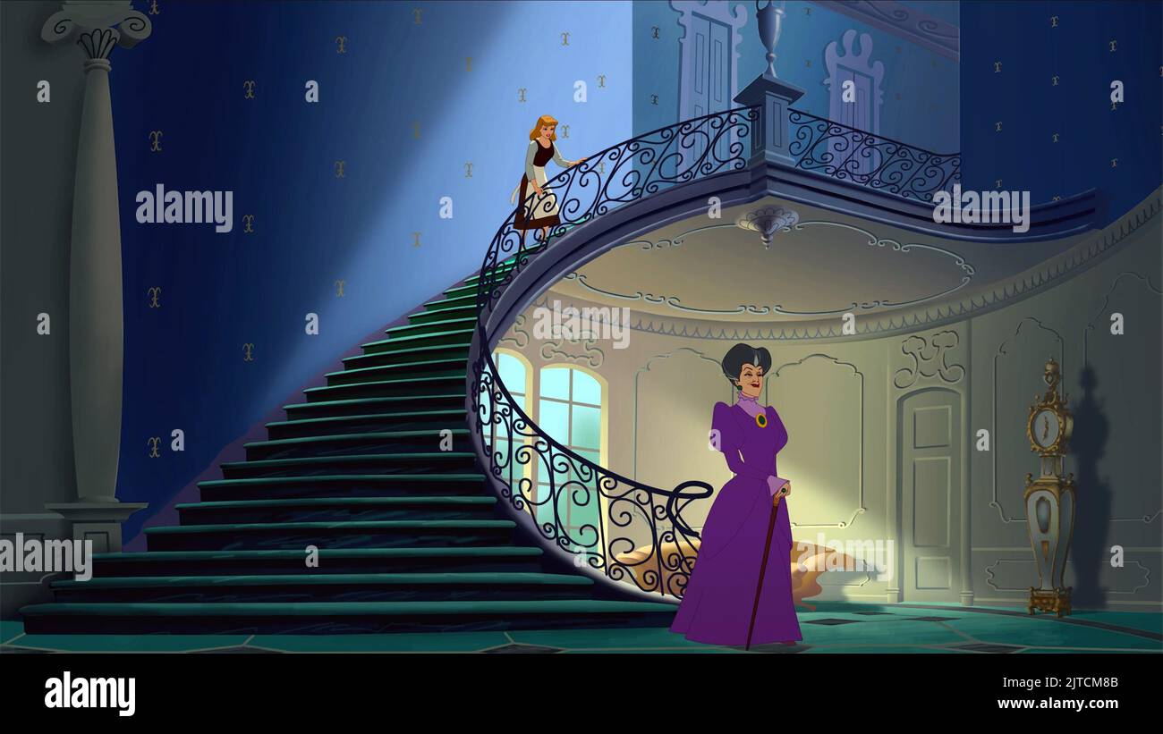 Lady tremaine cinderella disney hi-res stock photography and images - Alamy